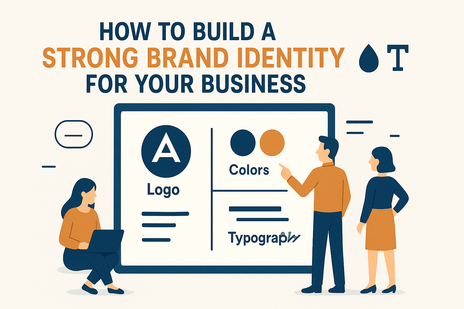 build brand identity for your business - Egyshell